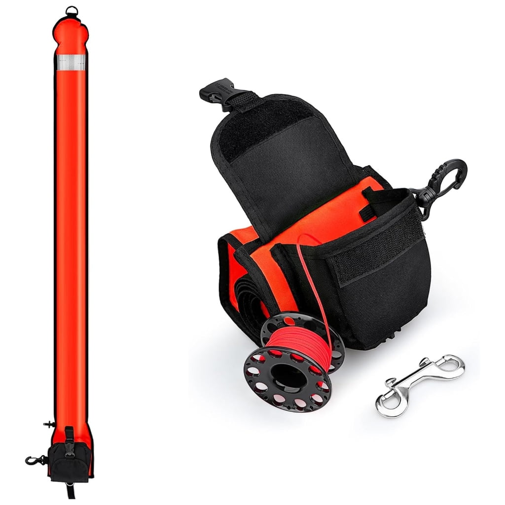 CIYISON Scubas Surfaces Marker Buoys Inflatable Dives Float with Diving ...