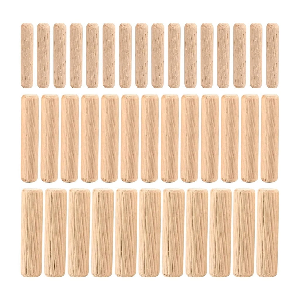 CIYISON Set of 90 Wood Pins Wooden Dowel Pins Assorted Kits Wooden ...