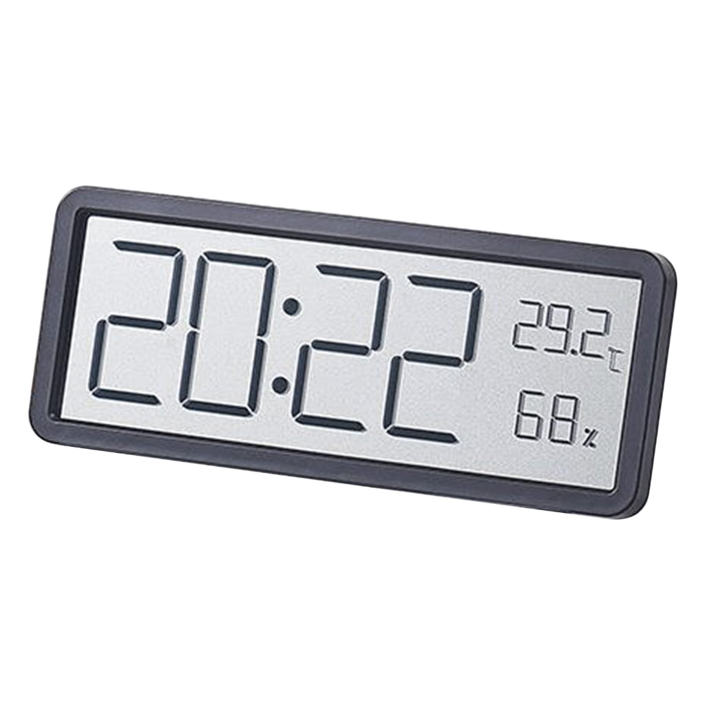 CIYISON Silents Operations Battery Powered Wall Clock with Alarm ...