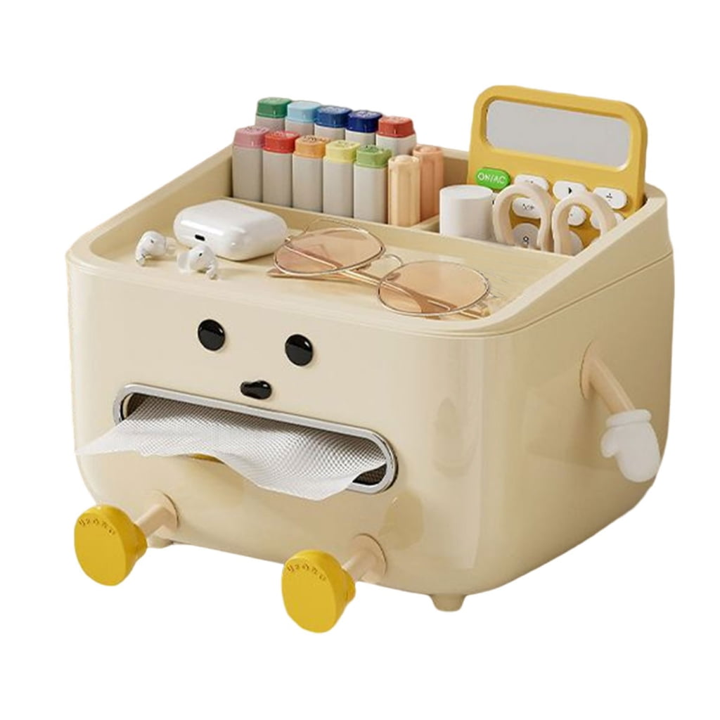 CIYISON Space Saving Tissue Organizers And Storage Box For Bedsides Or ...