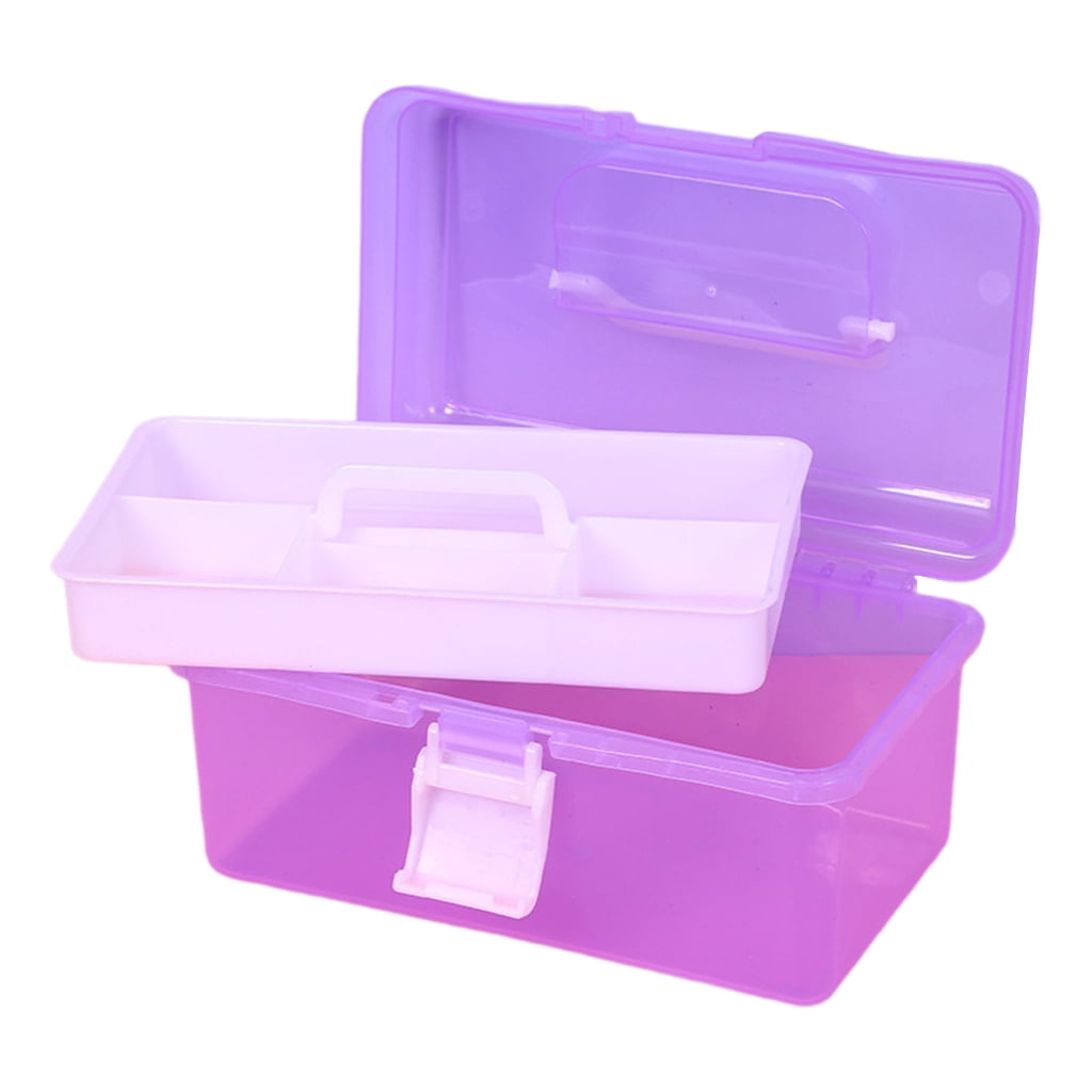 CIYISON Stackable Storage Box with Removable Tray Practical Toy ...