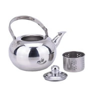 Teapots with Infuser Water Kettles Round Coffee Teas Pots for Loose and ...