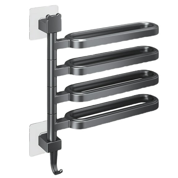 CIYISON Sturdy ABS Materials Towel Bar Without Drilling Required ...