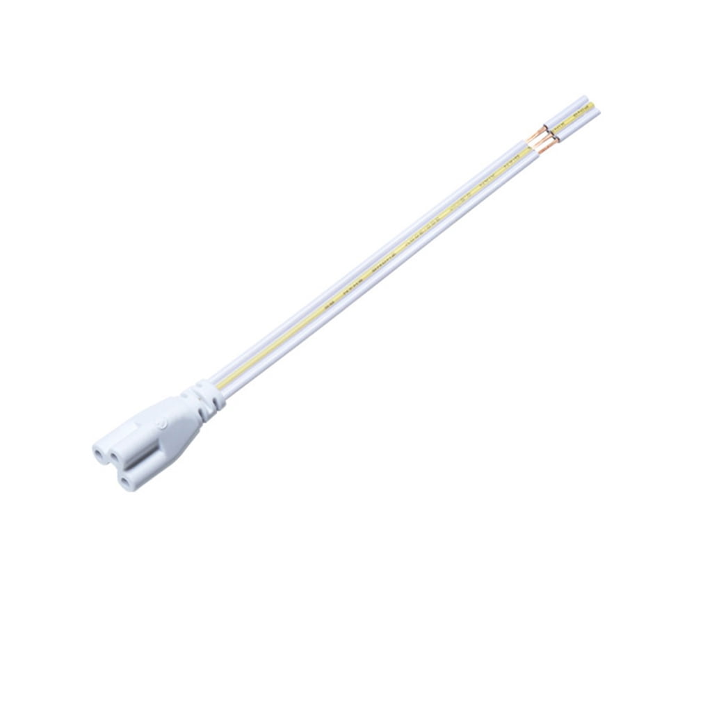 CIYISON T5 T8 LED Light Power Cord Single Head 3 Prong Connectors for ...
