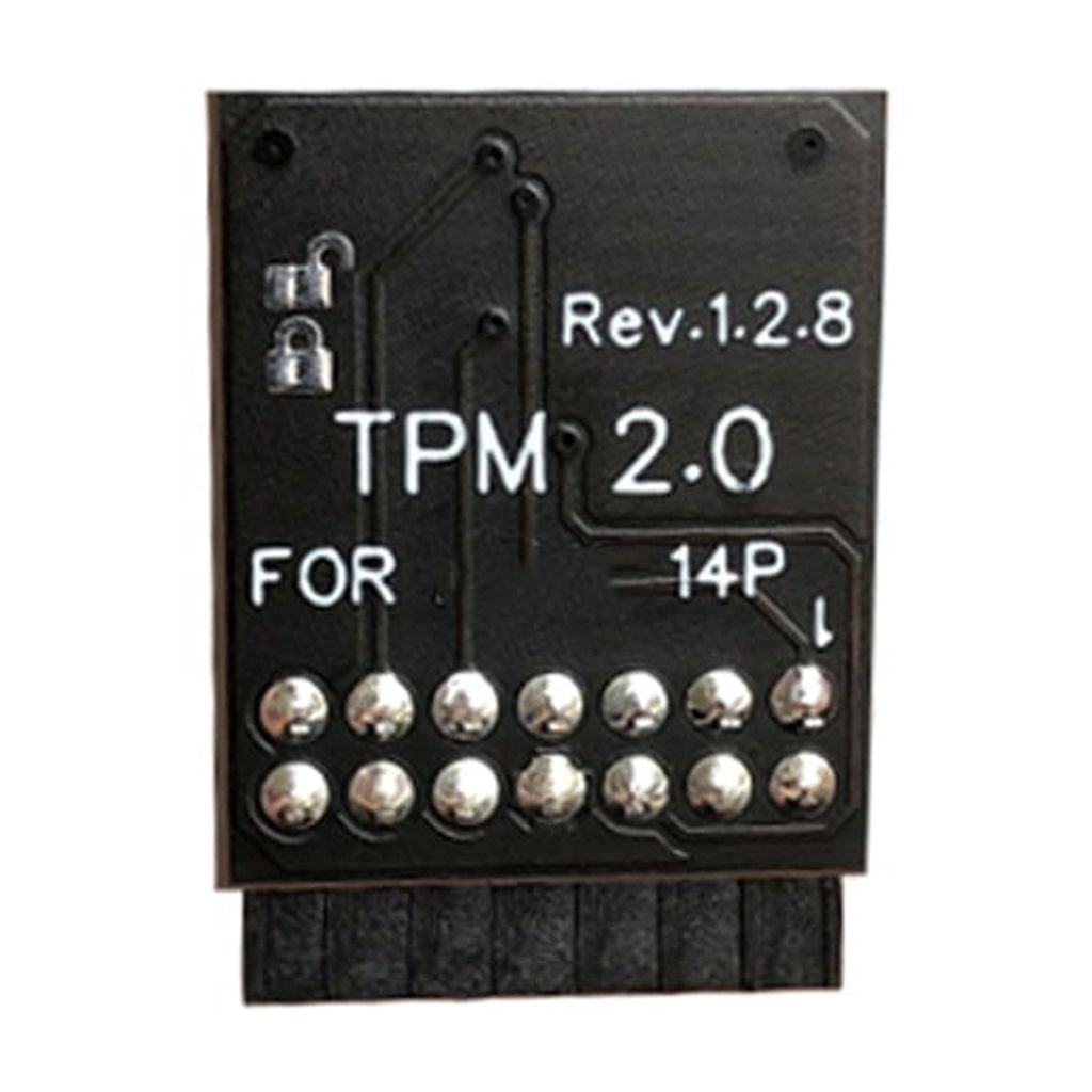 CIYISON TPM2.0 Encryption Security Module 14Pin Cryptographic Processor TPM2.0 Module - Walmart.com