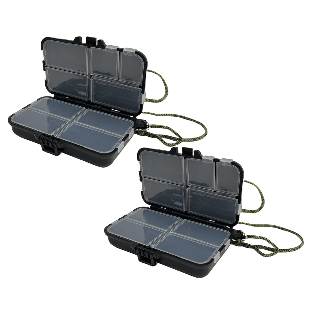 CIYISON Tackle Box Fishing Tackle Storage Box with Dividers Visible ...