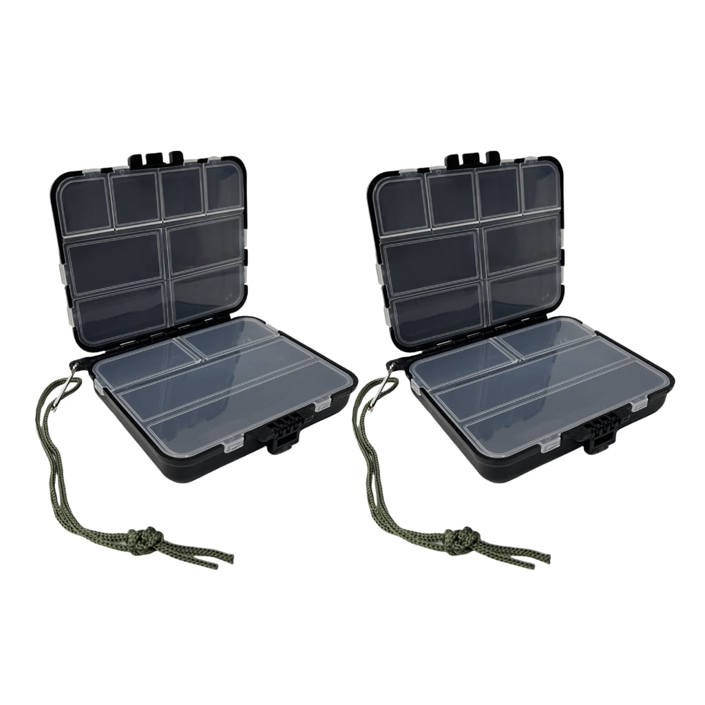 CIYISON Tackle Box Fishing Tackle Storage Box with Dividers Visible ...