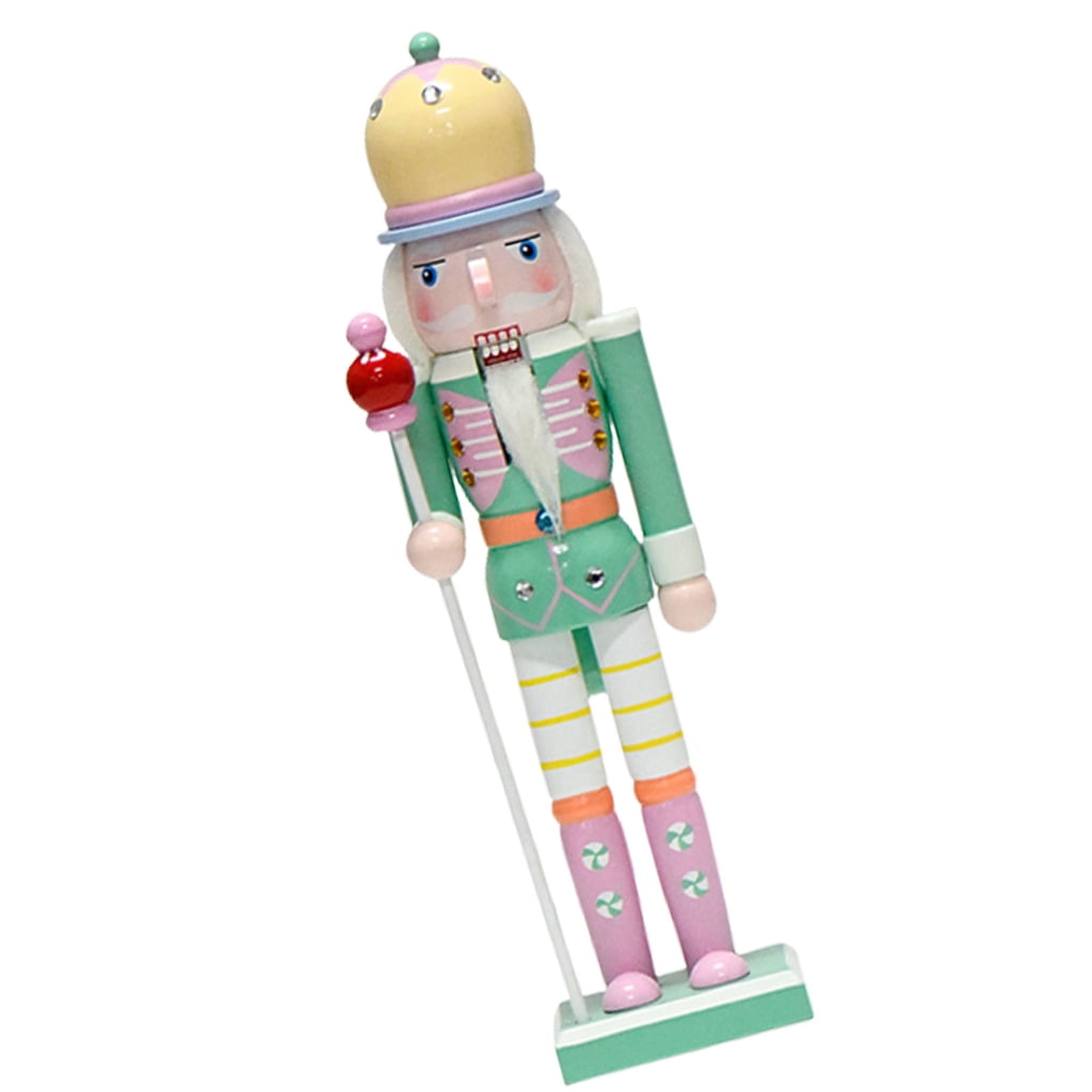 CIYISON Traditional Wood Nutcrackers Figures Portable Wood Nutcrackers ...