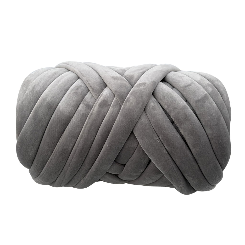 CIYISON Tube Yarn Big Twist Tube Yarn for Knitting Velvet Braid Cotton ...