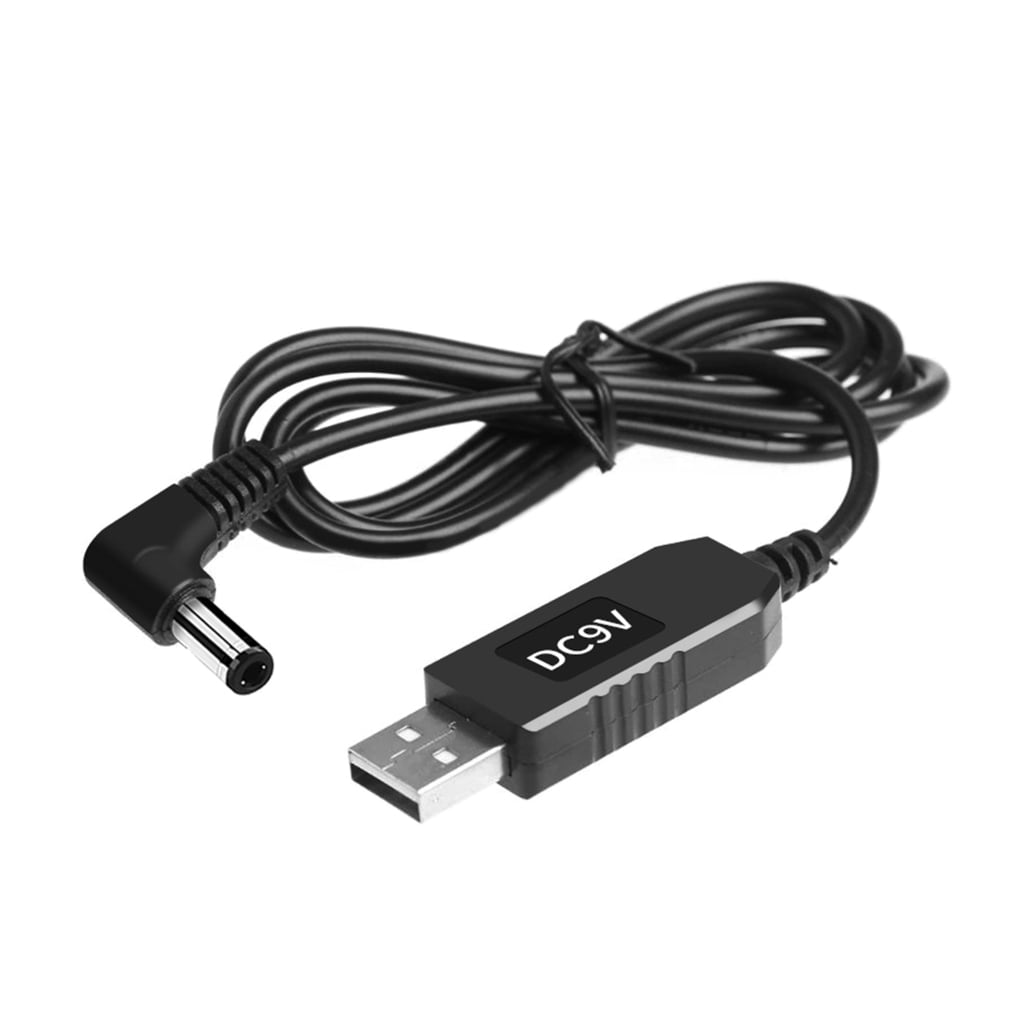 CIYISON USB 5V to DC9V 12V Adapter Converter Cable USB to DC 5.5x2.1mm ...