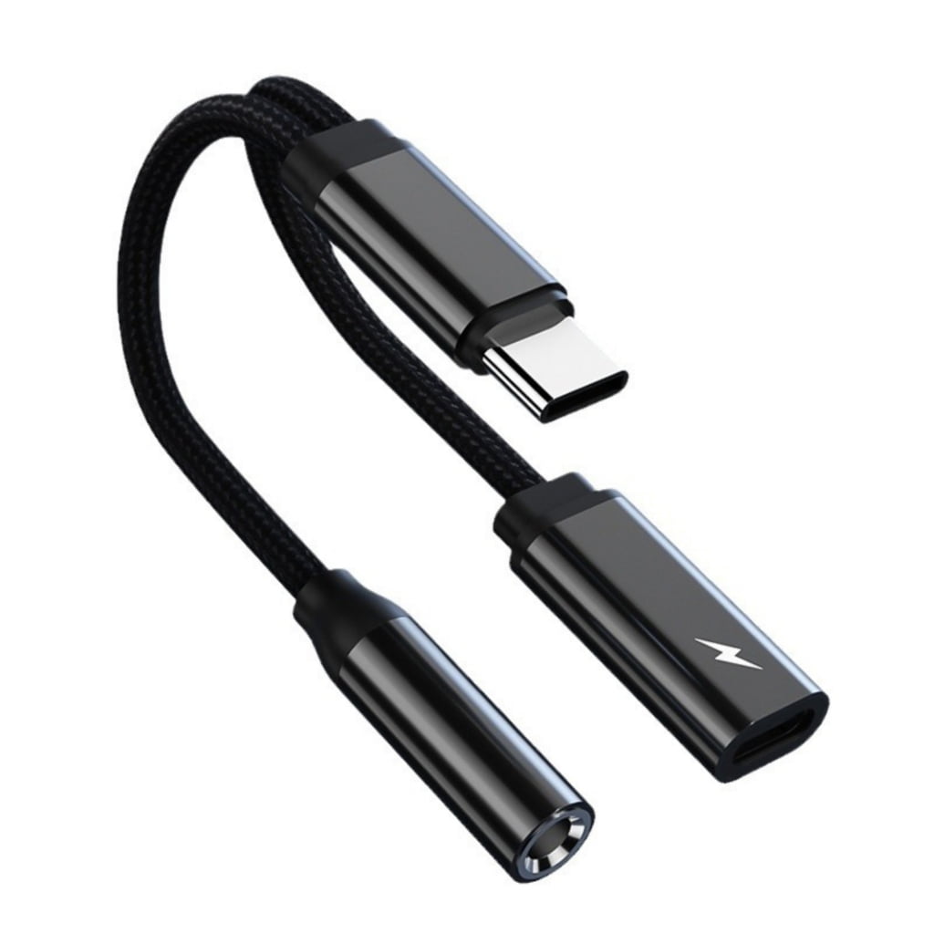 CIYISON USB C to 3.5mm Headphone and Charger Adapter Type C to 3.5mm ...