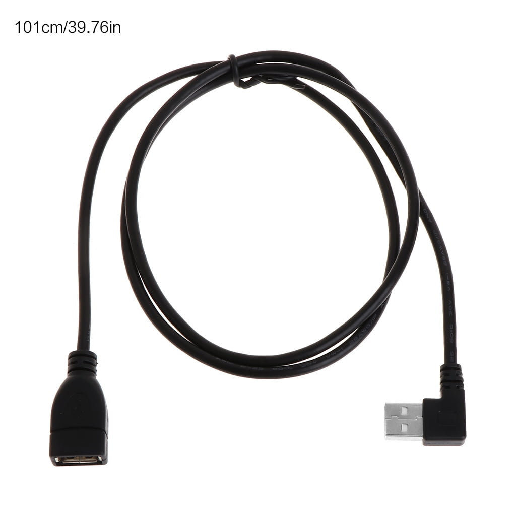 CIYISON USB Extension Cables Female Type A USB 2.0 To Right Angle 90 ...