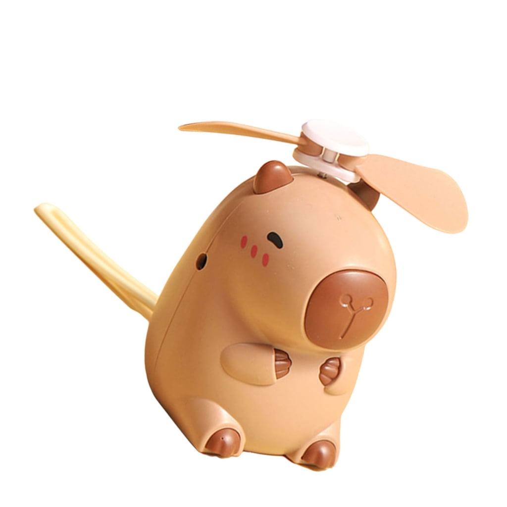 CIYISON USB Fan Cute Fan Travel Fan Capybara Shape Cooling Fan Quiet ...