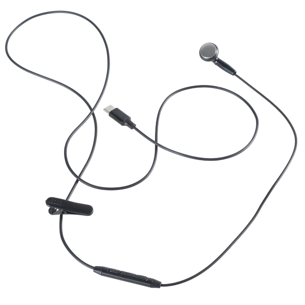 CIYISON USB Type C Earbphone Single Side Earphone with Microphone ...