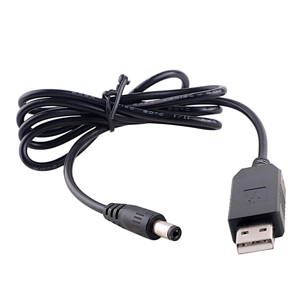 CIYISON USB to DC5521 Converter Cable 5V to 5/9/12V Adjust Voltage Booster Line for Fan ...
