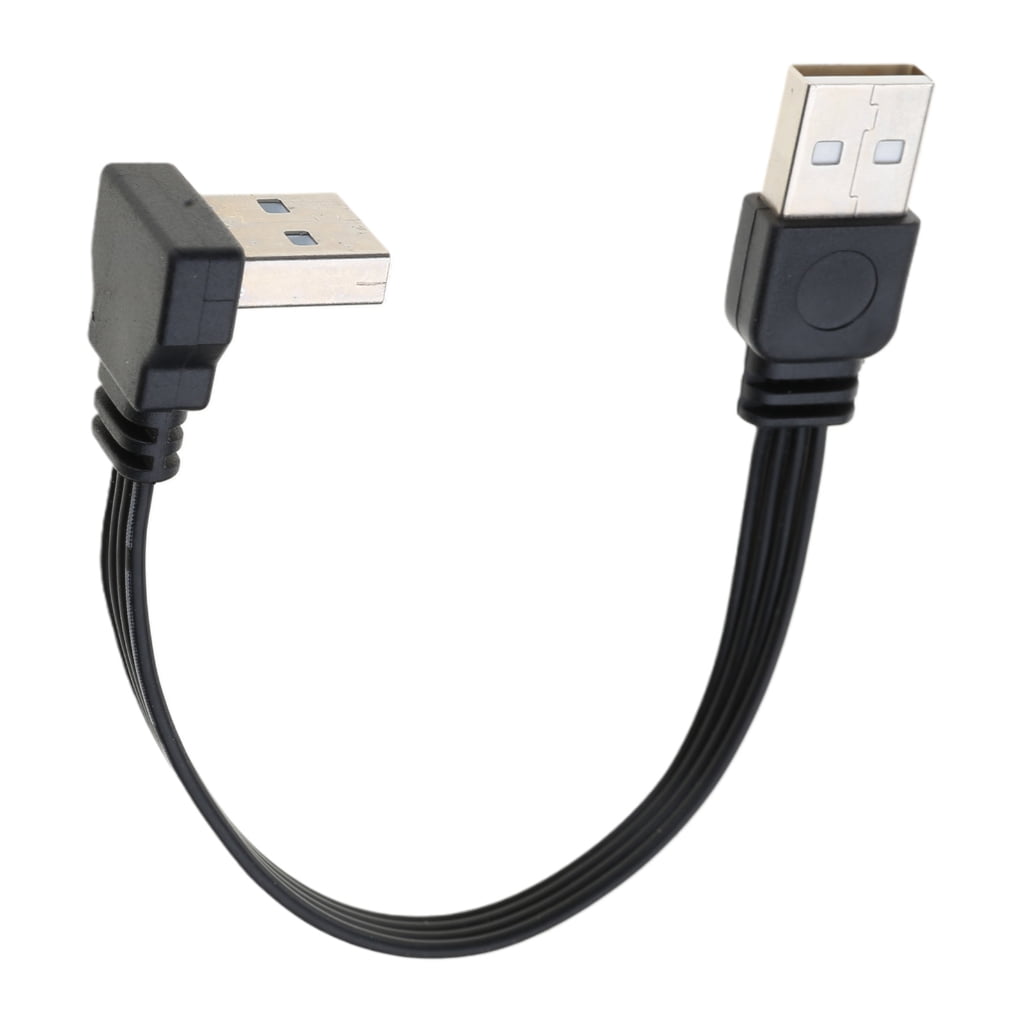 CIYISON USB2.0 Data Wire Left & Right & Down & Up Angled & Straight ...