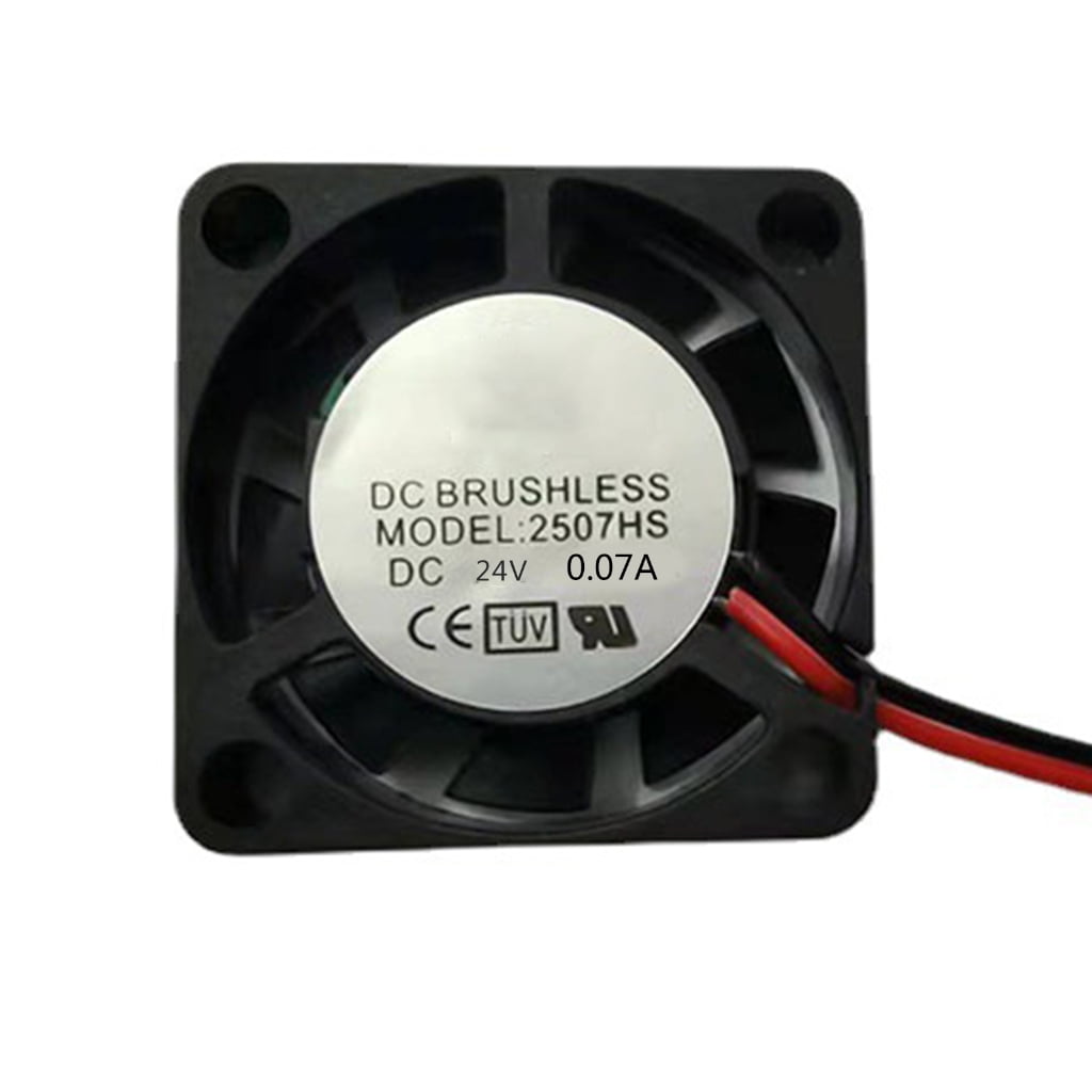 CIYISON Ultra-miniature Brushless Fan Electric DC5V/12V/24V 2507 Mini ...