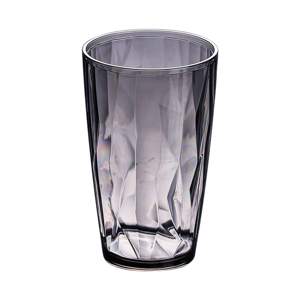 CIYISON Unbreakable Acrylic Drinking Glasses Reusable Fruit Juice Beer ...