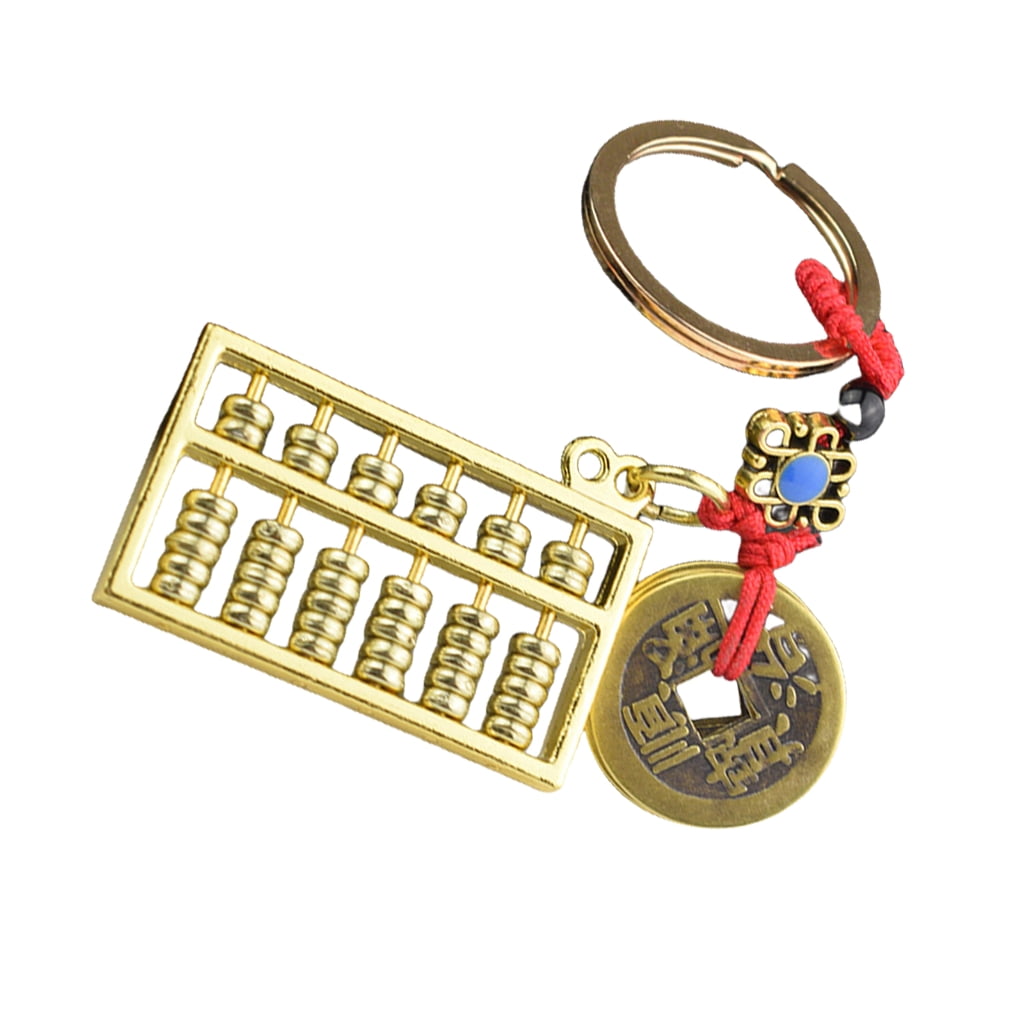 CIYISON Unique Brass Gourd Keychain Elegant Keyrings Pendant For Feng ...