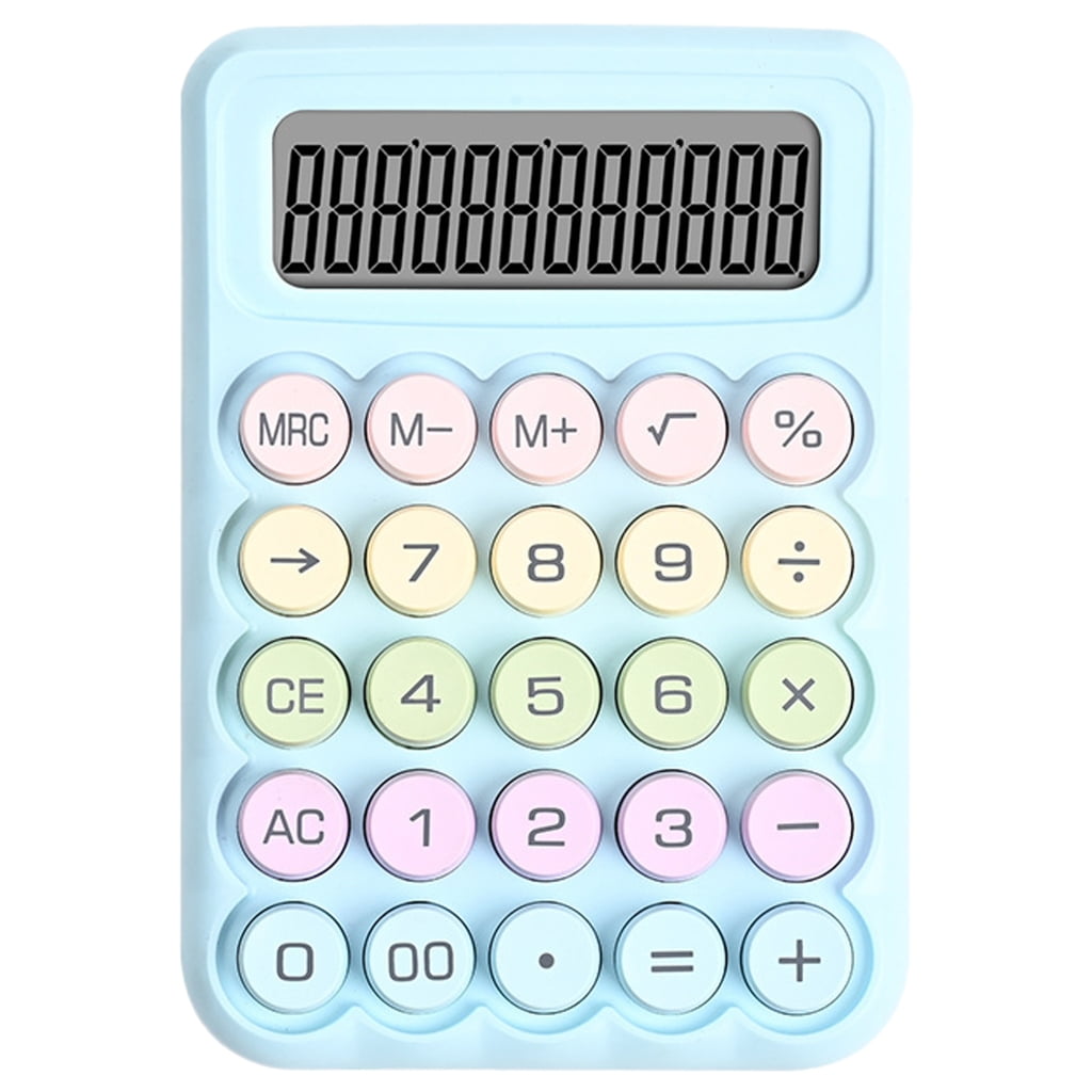 CIYISON User Friendly Mechanical Keypad Calculator Clear Display, Easy ...