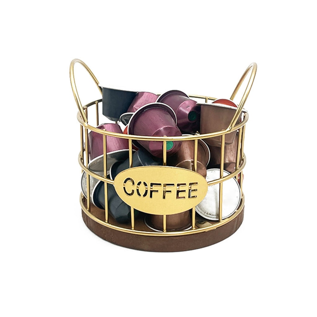 CIYISON Versatile Coffee Storage Rack Coffee Basket Decoration for ...
