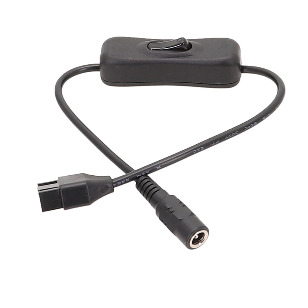 CIYISON Versatile DC5.5x2.1mm Power Supply Plug to 4Pin PC Fan Power ...