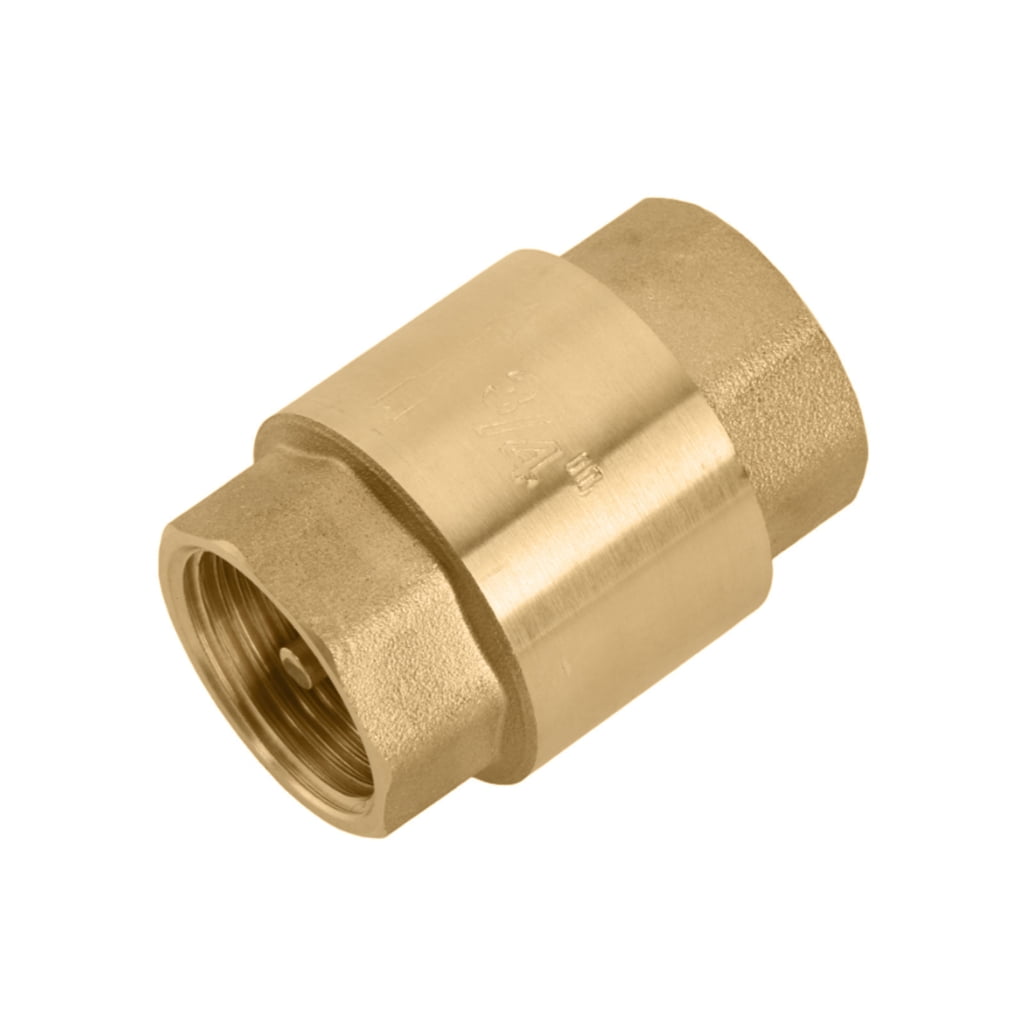 CIYISON Vertical Check Valves Water System Backflow Guard Brass Check ...