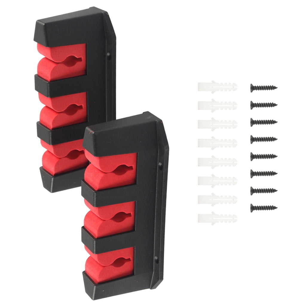 CIYISON Wall Mounted Fishing Rod Holder Fishing Poles Horizontal ...