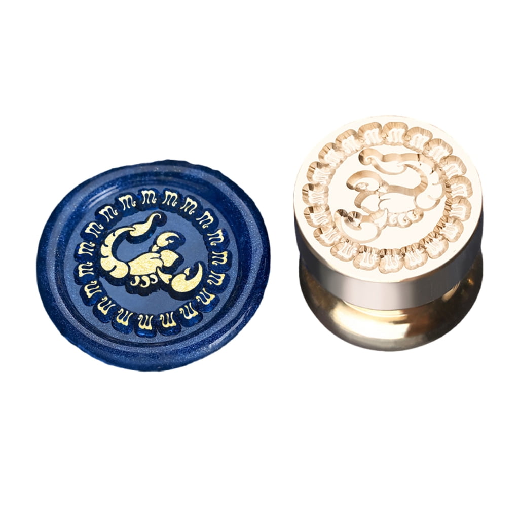 CIYISON Wax Seal Stamp Head Replacement Emboss Sealings Wax ...