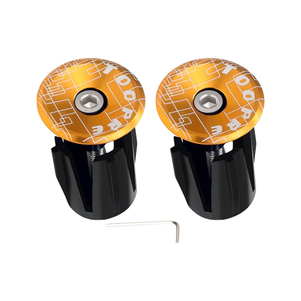 CIYISON Weatherproofed Bicycles Handlebars End Plugs Universals Bike ...
