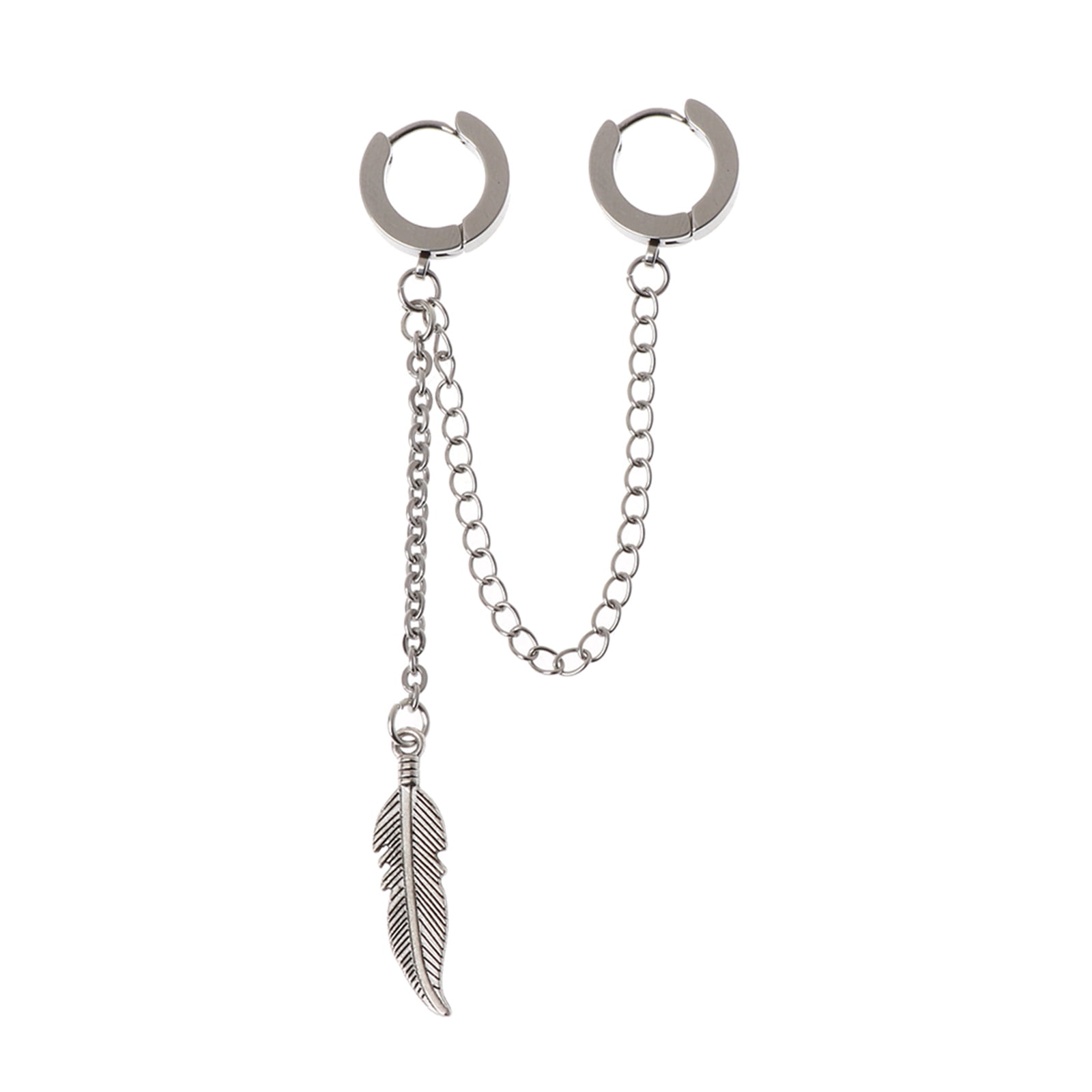 CIYISON for Pendant Dangle Earrings Korean Jewelry Double Long Chain ...
