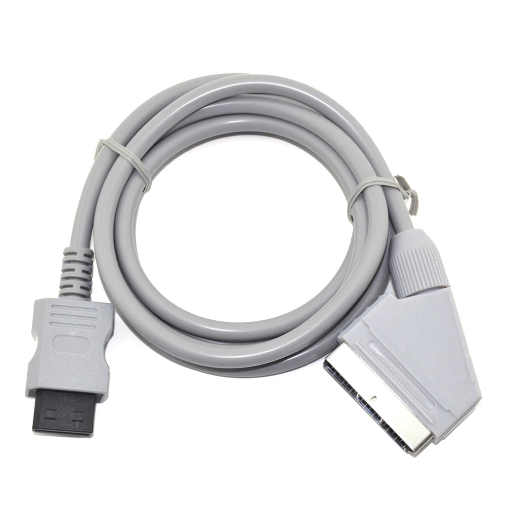 CIYISON for WII NTSC / PAL / Game Console 1.8m/70.87in RGB Scart Video ...