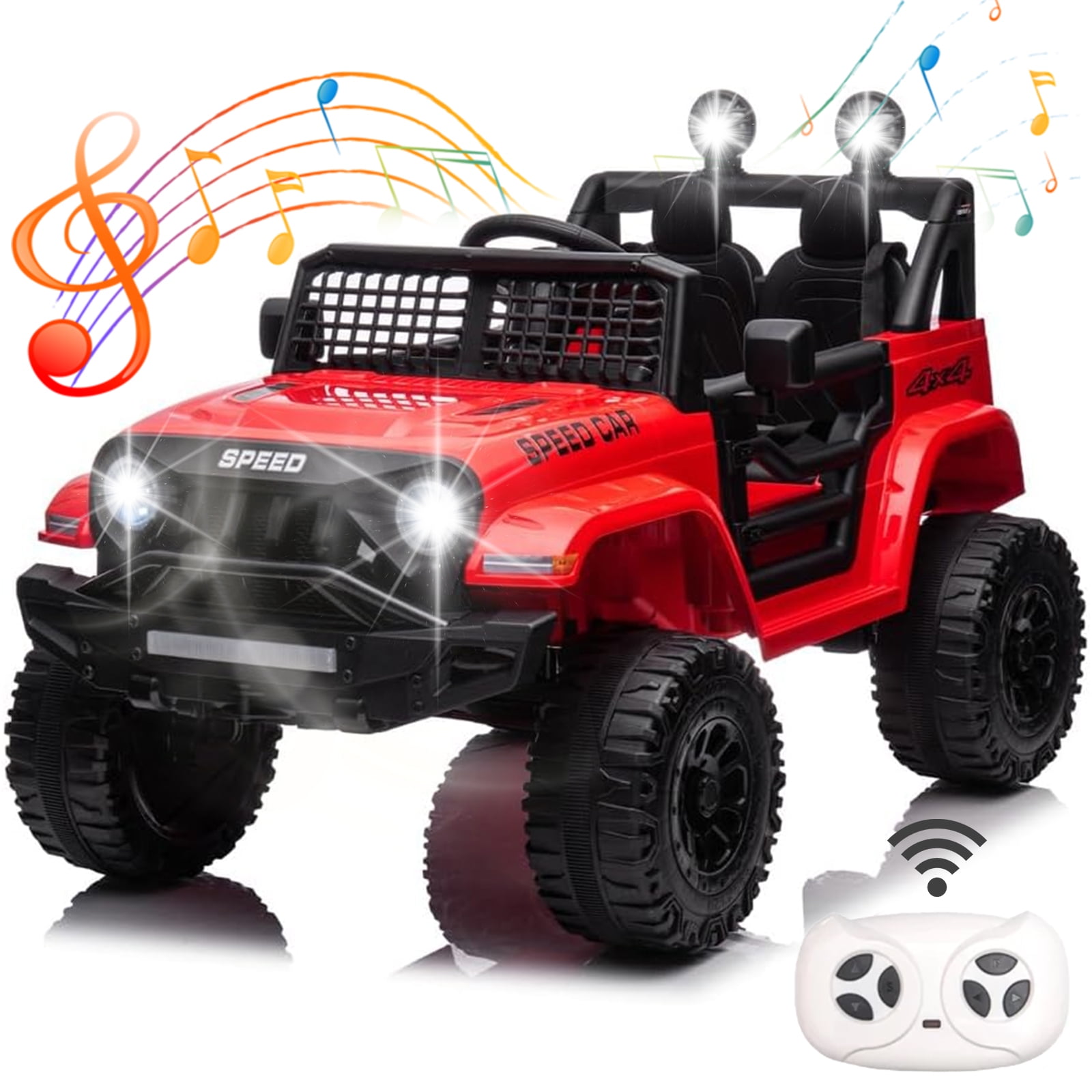 CIYOYO 12V Ride on Truck Car for Kid,Parents Remote Control,Power ...