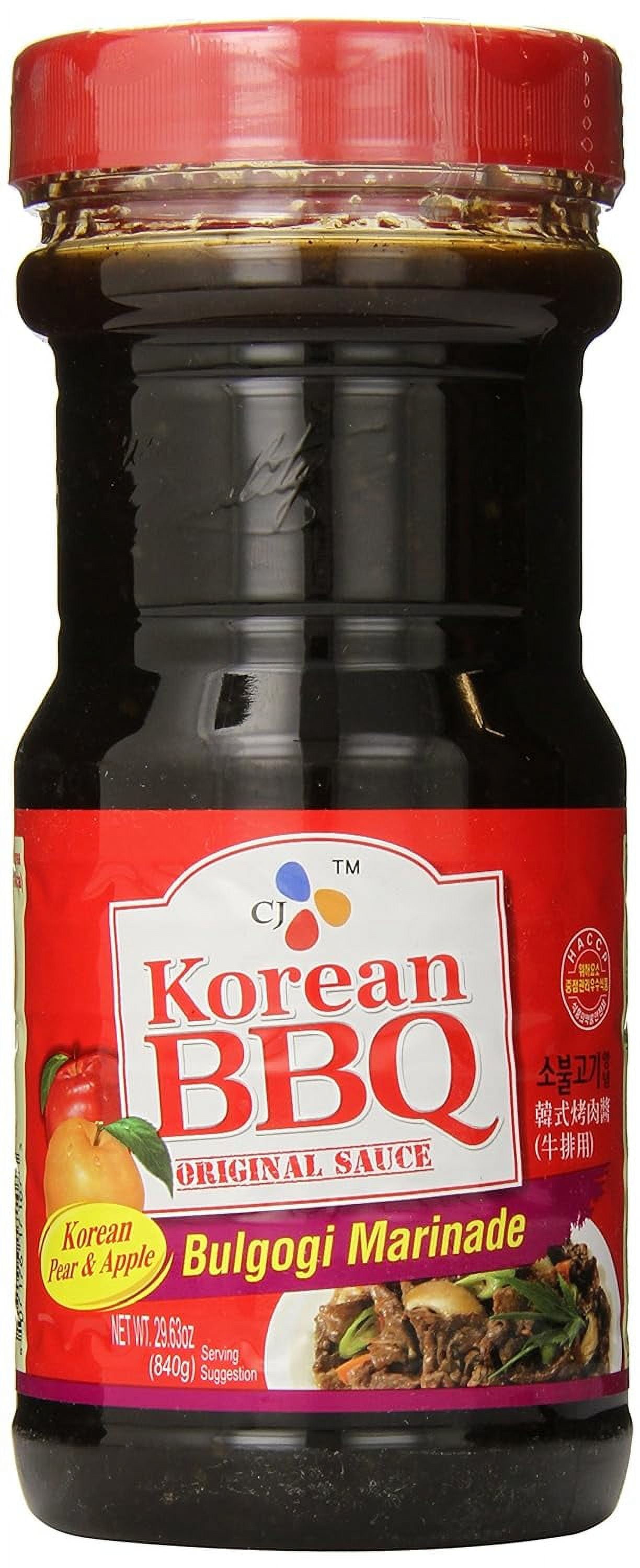 CJ Bulgogi Marinade Korean BBQ Sauce, 29.63 Ounce (Pack of 8) - Walmart.com