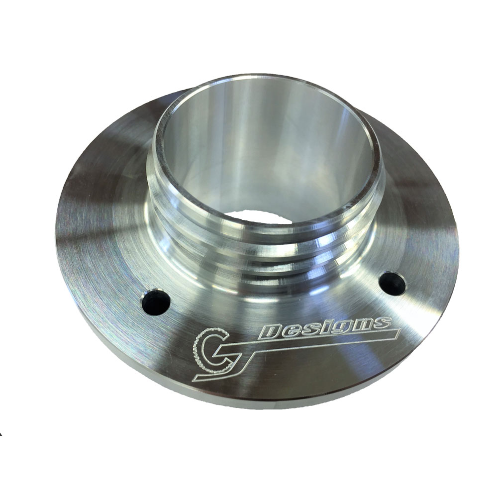 CJ Designs Billet Fuel Filler Neck Kit Machine Finish - Walmart.com