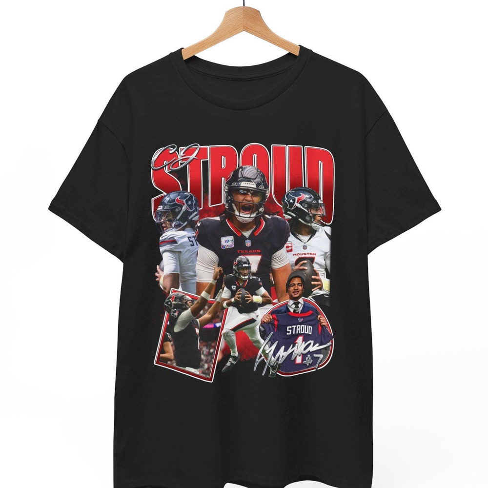 CJ Shroud v1 Houston Andre Johnson JJ Watt Arian Foster Matt Shaub ...