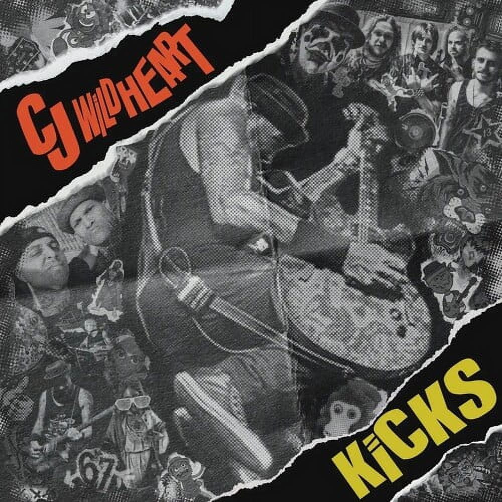 CJ Wildheart - Kicks - New Artwork w/ 12-inch Insert, 2x12 Poster, Sticker & DL-Card - Music ...