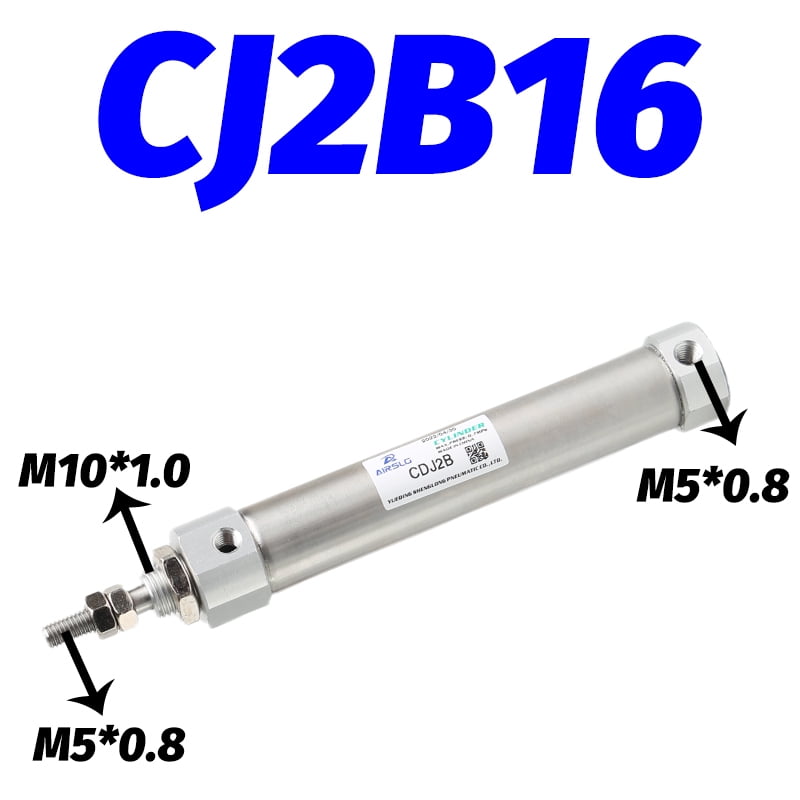 CJ2B16 - 75mm Stroke - Mini Pneumatic Air Cylinder - Walmart.com