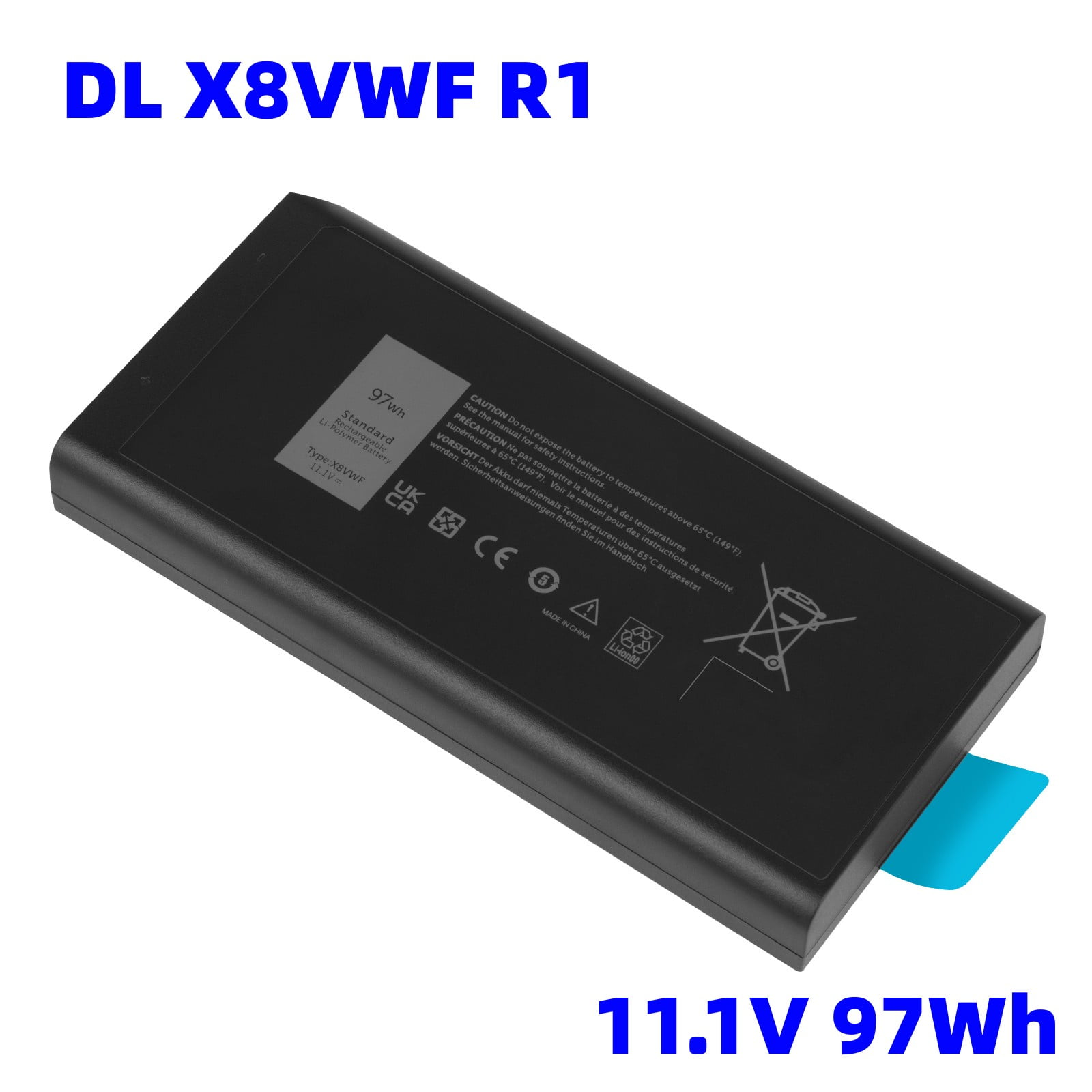 CJ2K1 4XKN5 09FN4 Battery Replacement for Dell Latitude 5414 7414 5404 ...