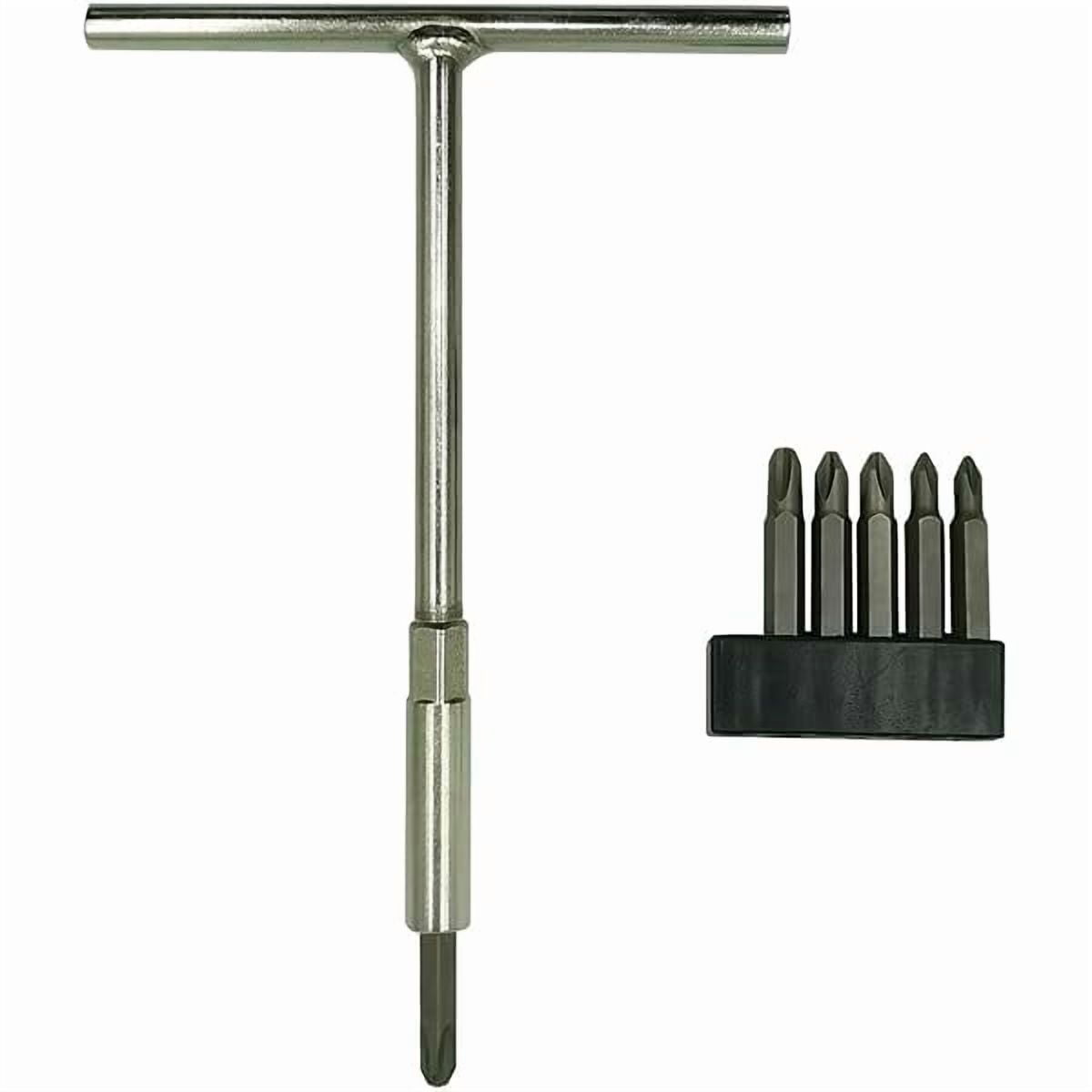 CJBT-Handle Wrench & JIS Screwdriver Set - Includes 6 JIS Bits (#1,#2 ...