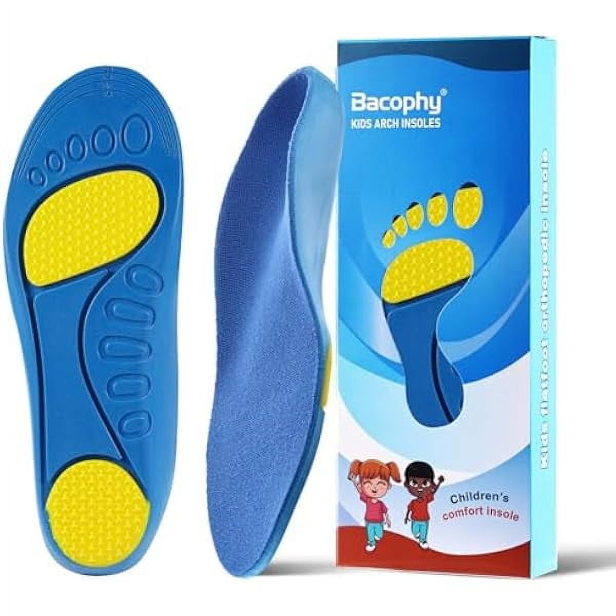CJBZLC Kids Orthotic Arch Support Shoe Insoles, Children Pu Cushioning ...
