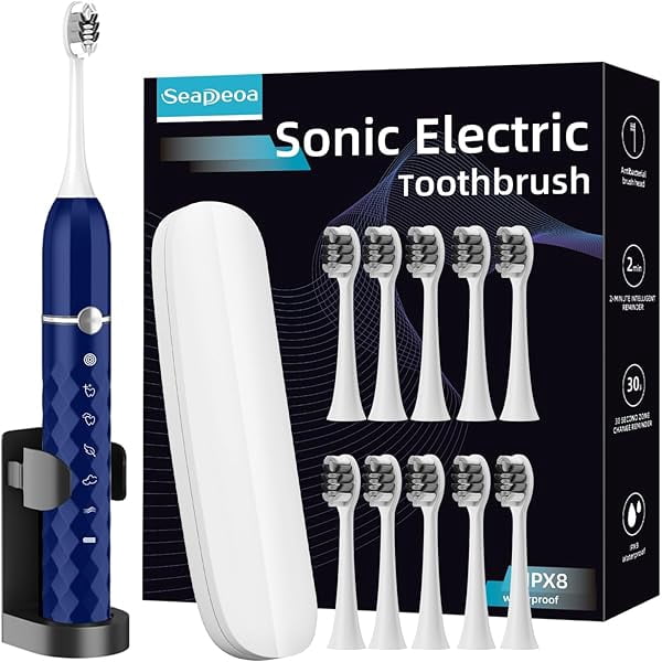 CJBZLCPCOO Adult and Children's Sonic Electric Toothbrush - Adult ...