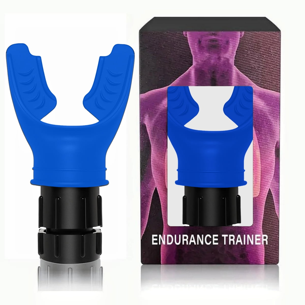 CJBZLCPCOO Respiratory Trainer,Adjustable Respiratory Resistance Device ...