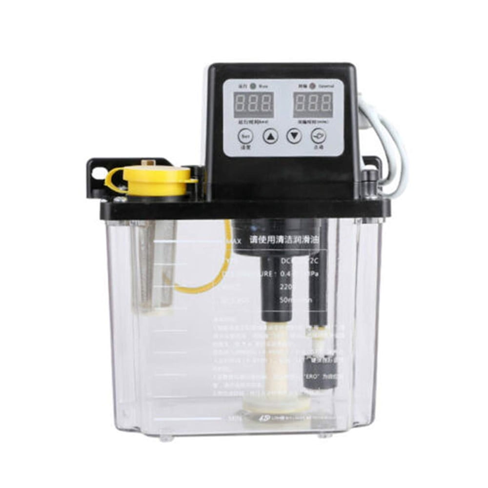 CJC 2L Dual Digital Display Automatic Electric Lubrication Pump Oiler ...