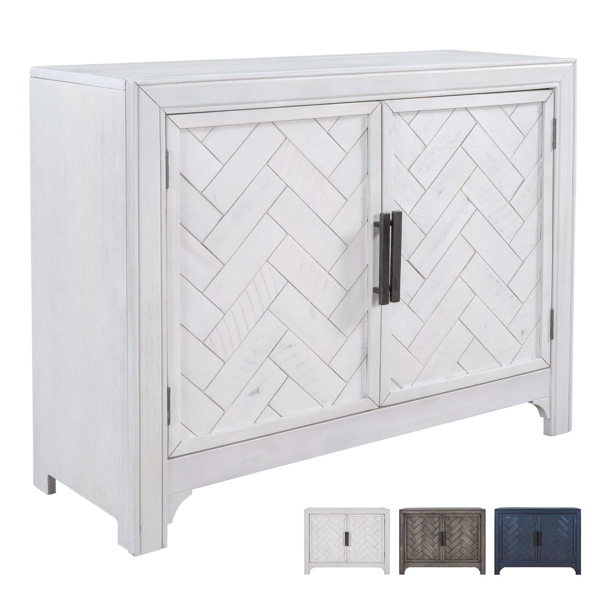 CJC 40" Modern Console Table Sofa Table, Wood Sideboard Buffet Storage ...