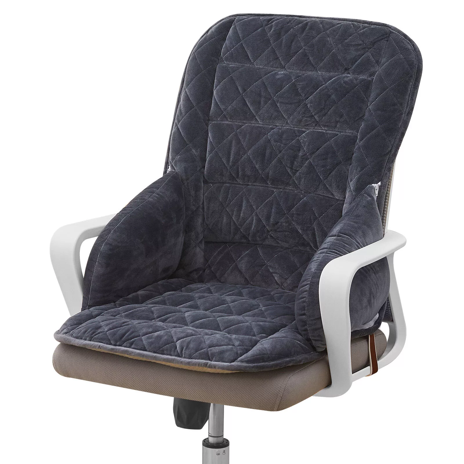 CJC All-in-one Office Chair Seat Cushion With Backrest Mat Computer ...