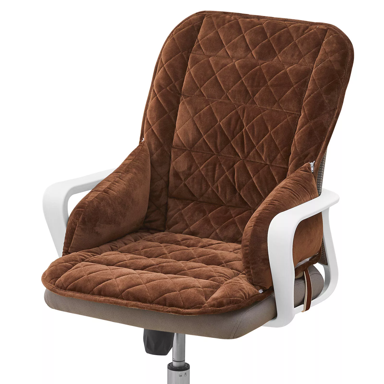 CJC All-in-one Office Chair Seat Cushion With Backrest Mat Computer ...