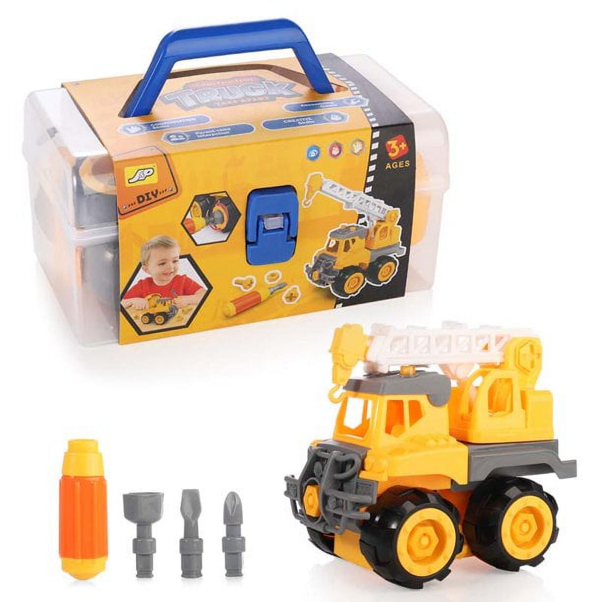CJC Disassembly Construction Dump Truck Toys for Kids, Take Apart ...