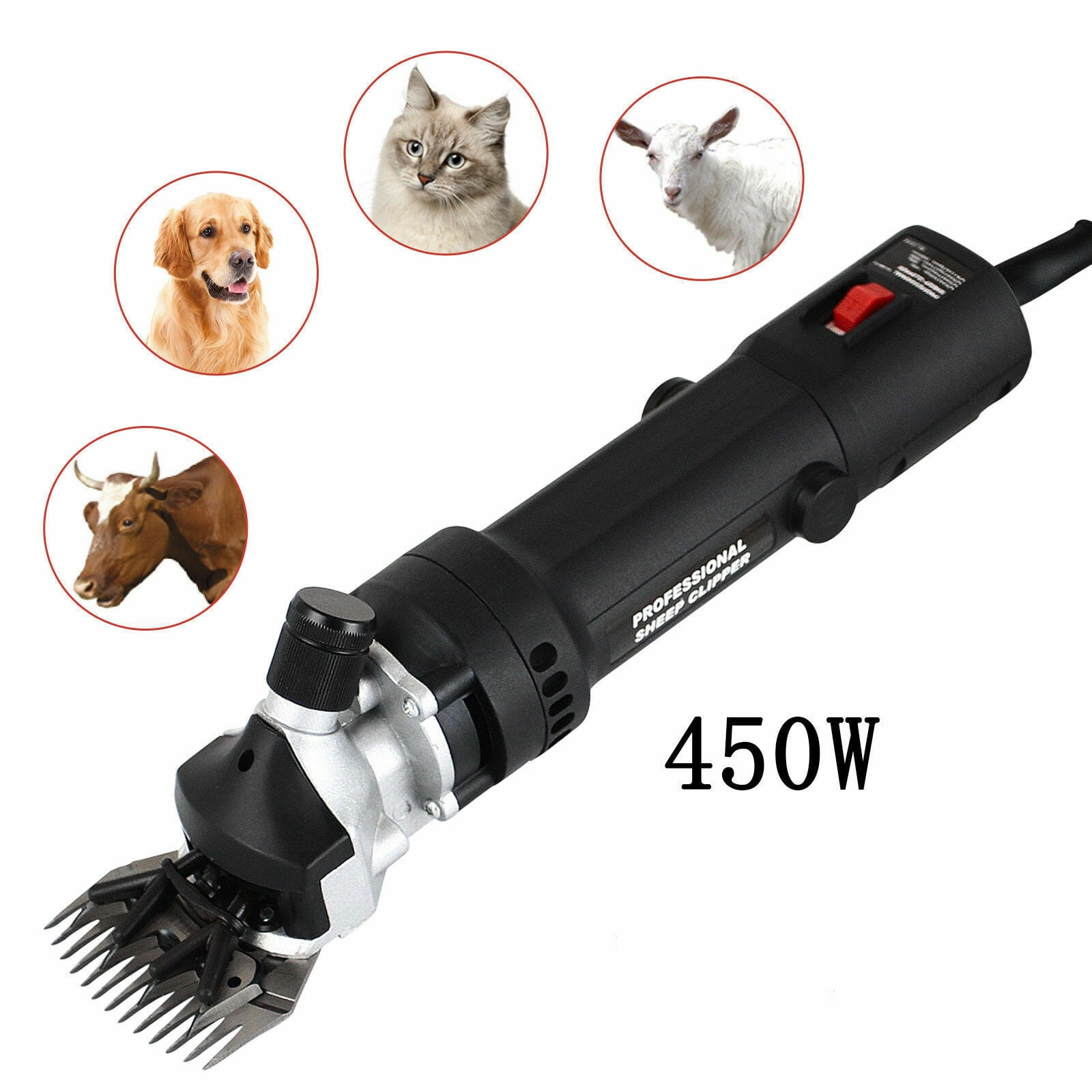 CJC Electric Sheep Shears 450w Professional Sheep Clippers Pet Animal ...