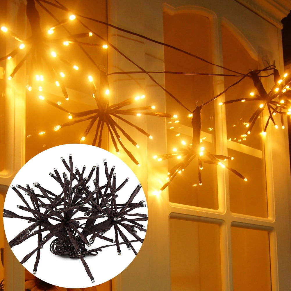CJC LED String Lights, Brown Cord 6.5 Ft 100 LED DIY Branch Lights, 8 ...